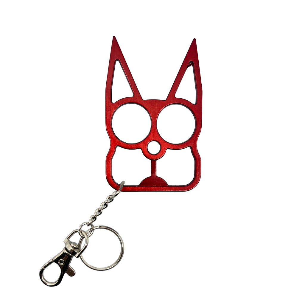 Cat Self-Defense Metal Knuckle Keychain – Streetwise Security Products