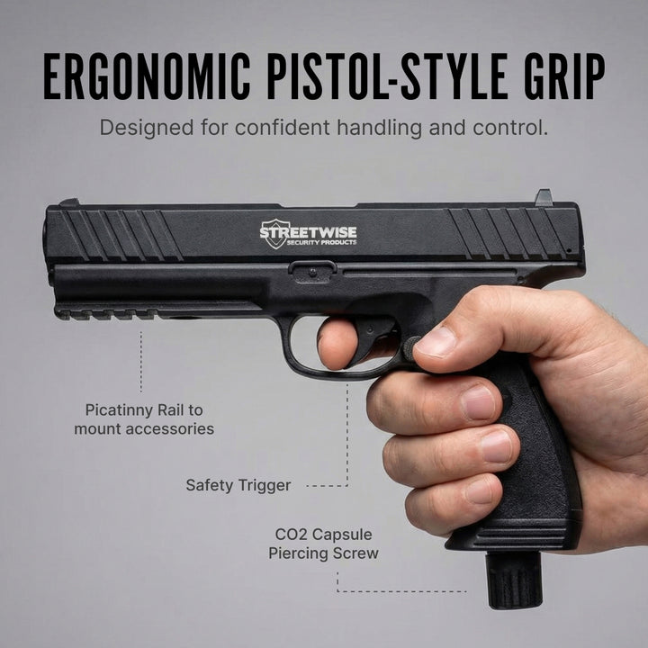 Streetwise The Heat Pepper Launcher | Wholesale Supplier Self Defense ...