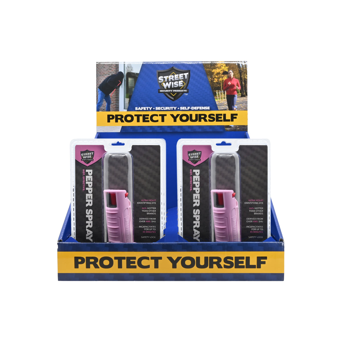 10-pack Stream Pepper Spray Countertop Display – Streetwise Security ...