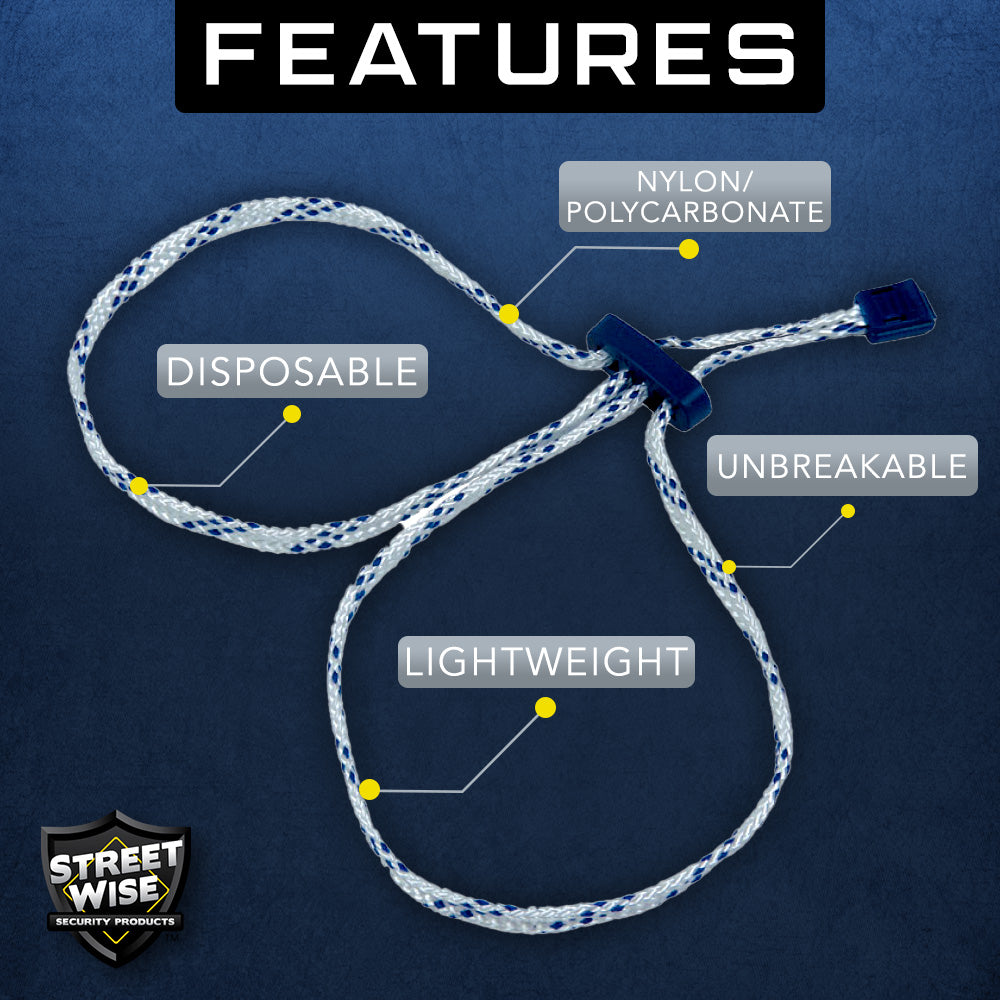 Streetwise Security Single Use Quick Cuffs 10 Pack | Law Enforcement ...